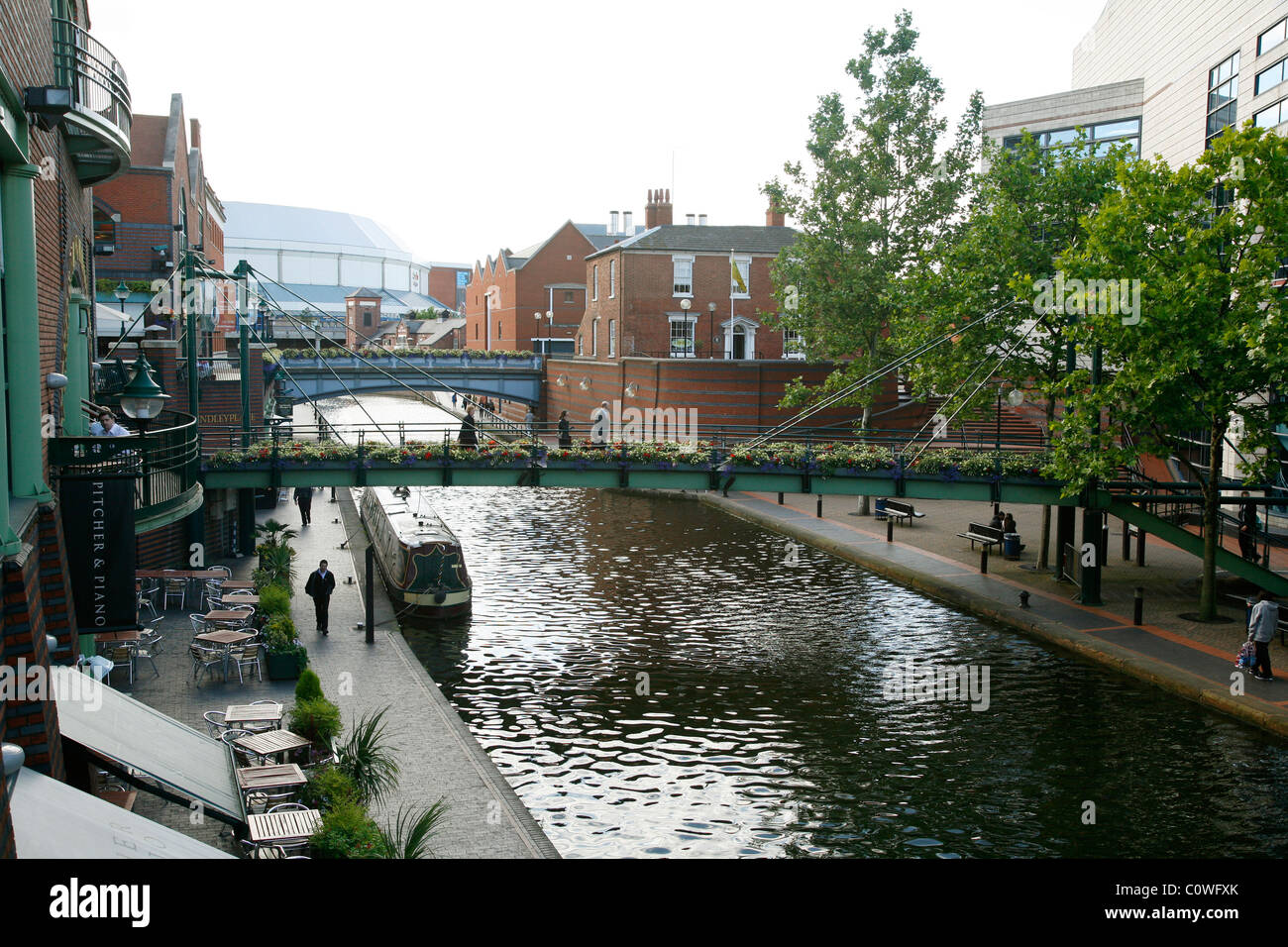 Brindleyplace, Birmingham, England, UK Stock Photo - Alamy