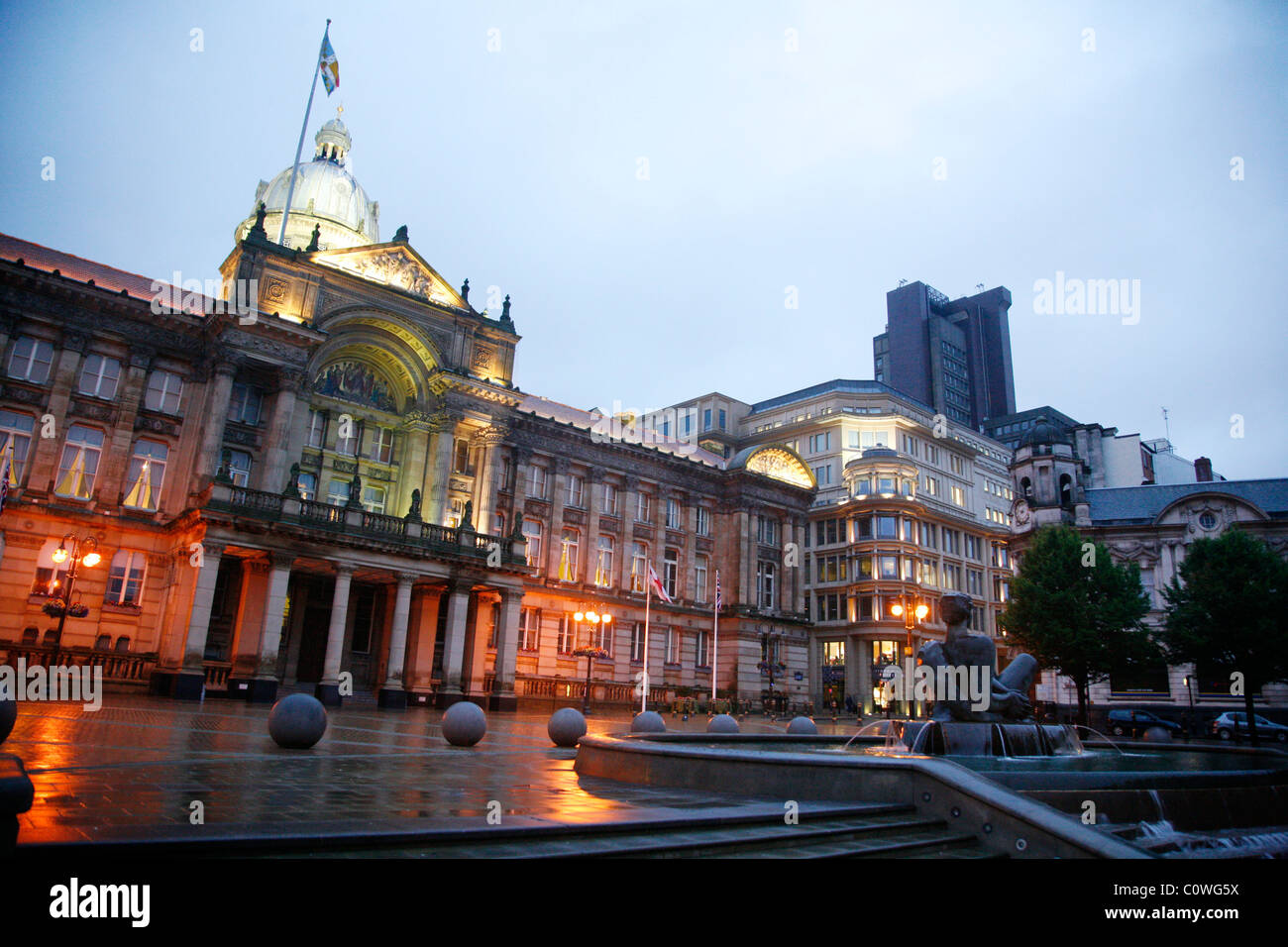 The Council House in Victoria Square, Birmingham, England, UK Stock ...