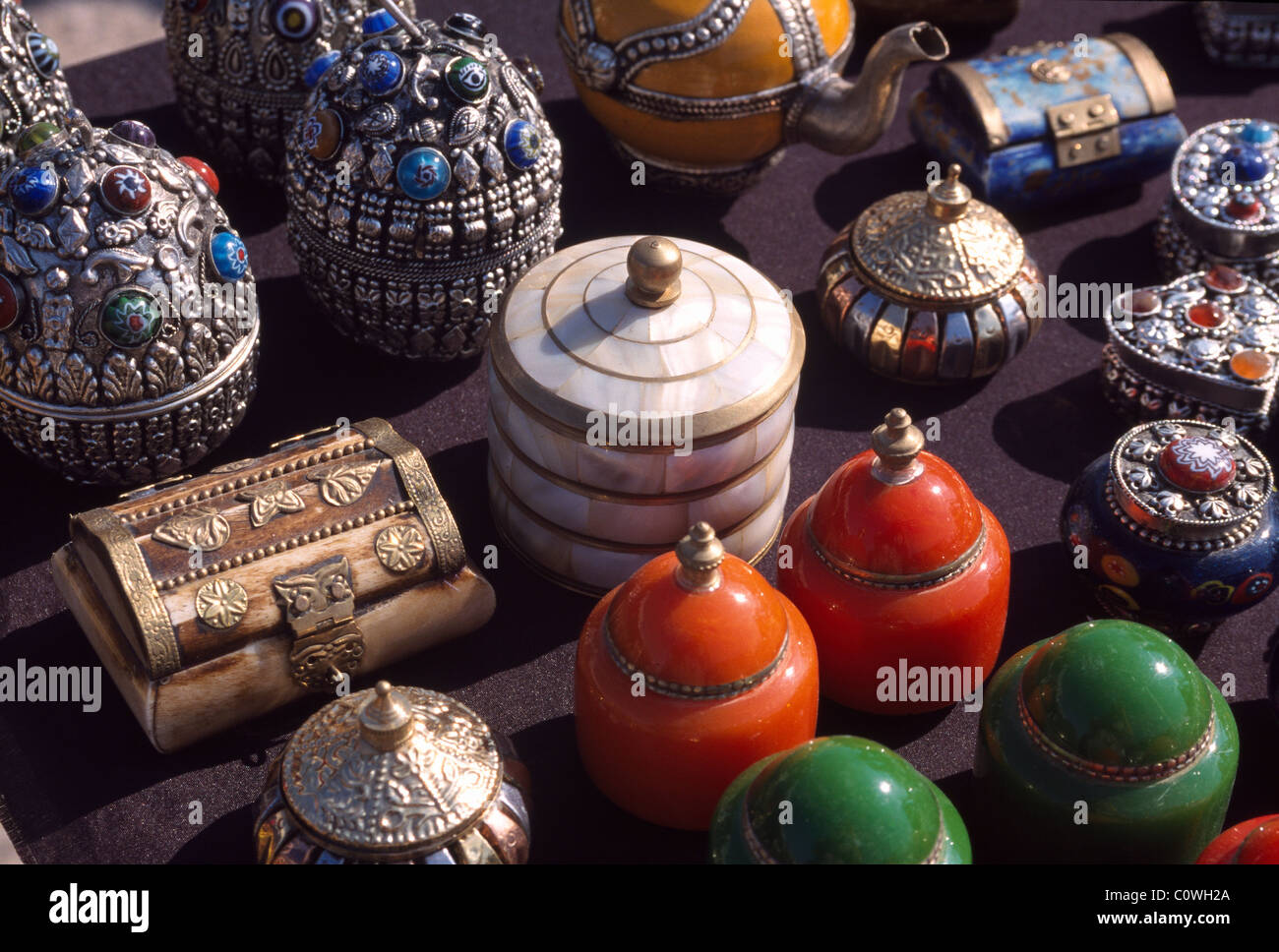 Market in Midoun, Djerba, Tunisia Stock Photo - Alamy