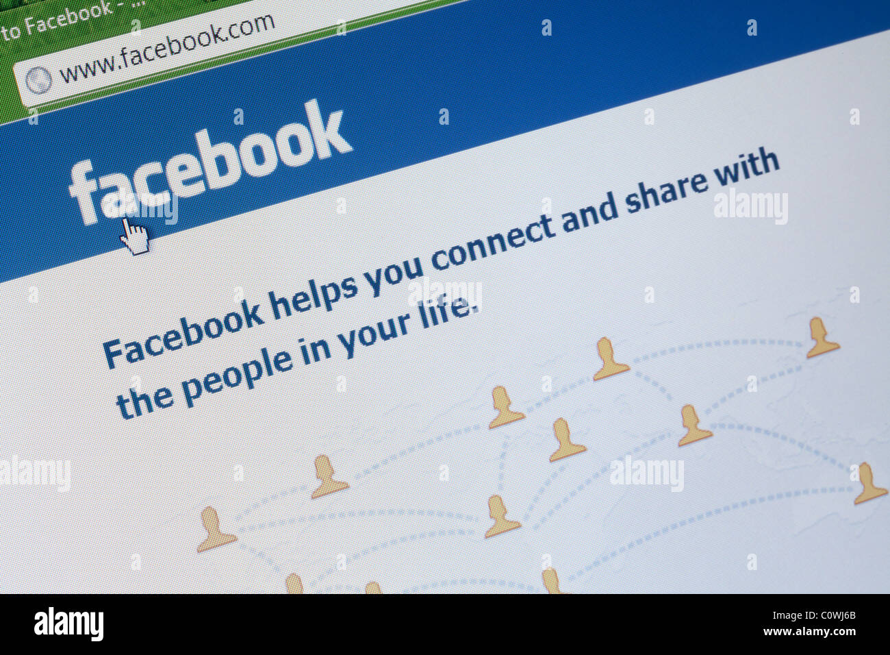 Facebook profile screenshot hi-res stock photography and images - Alamy