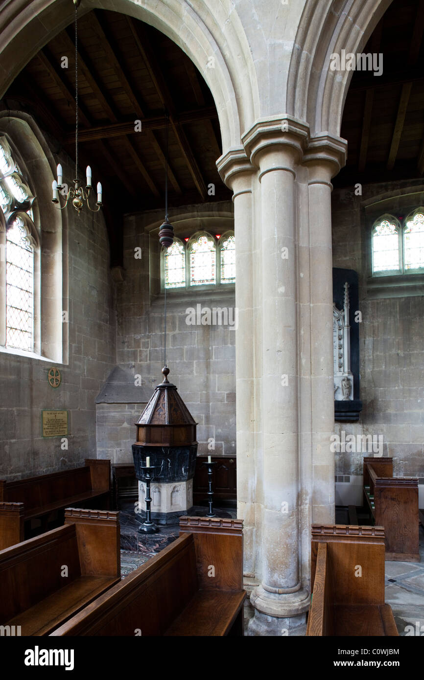 St Mary, St Katherine and All Saints church, Edington, Wiltshire Stock ...