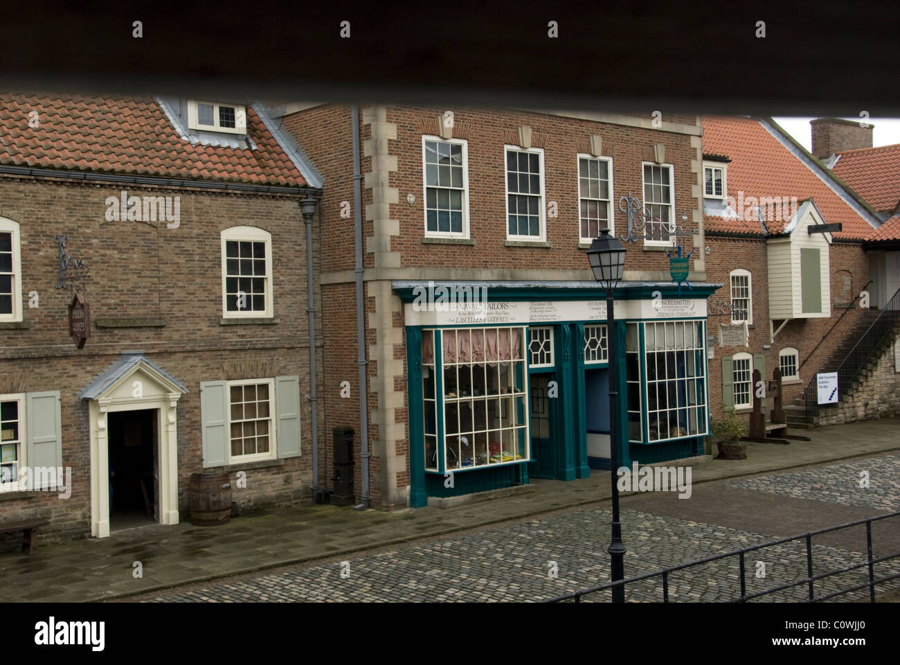 DURHAM; HARTLEPOOL MARITIME EXPERIENCE MUSEUM; RECREATED 18th CENTRY ...