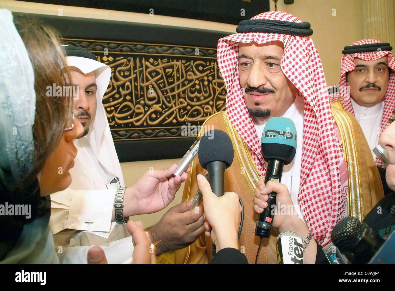 Prince abdul aziz bin abdullah bin abdul aziz hi-res stock photography ...