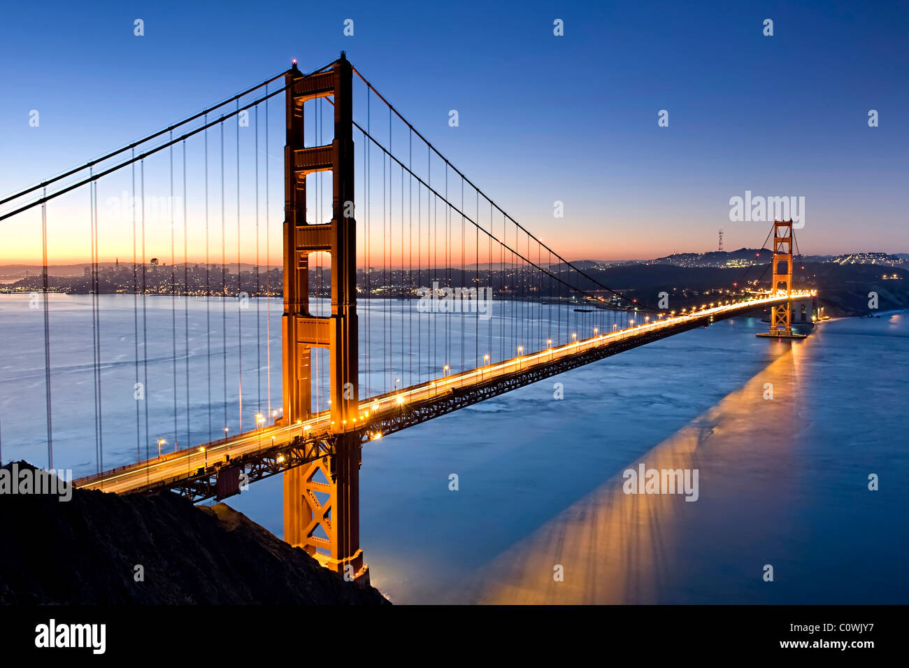 Usa, California, San Francisco, Golden Gate Bridge Stock Photo - Alamy