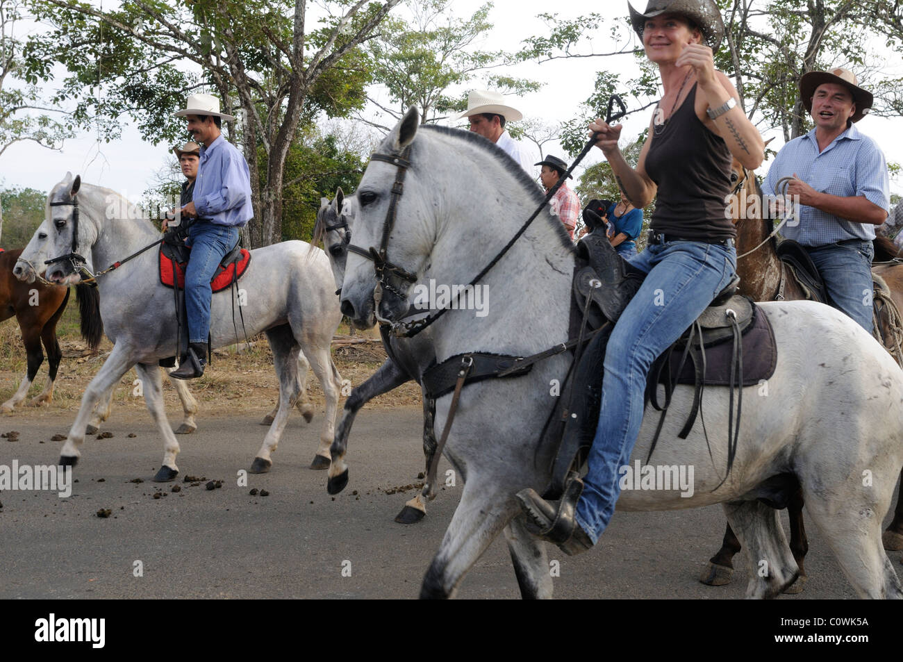 Costa rica horse parade hi-res stock photography and images - Alamy