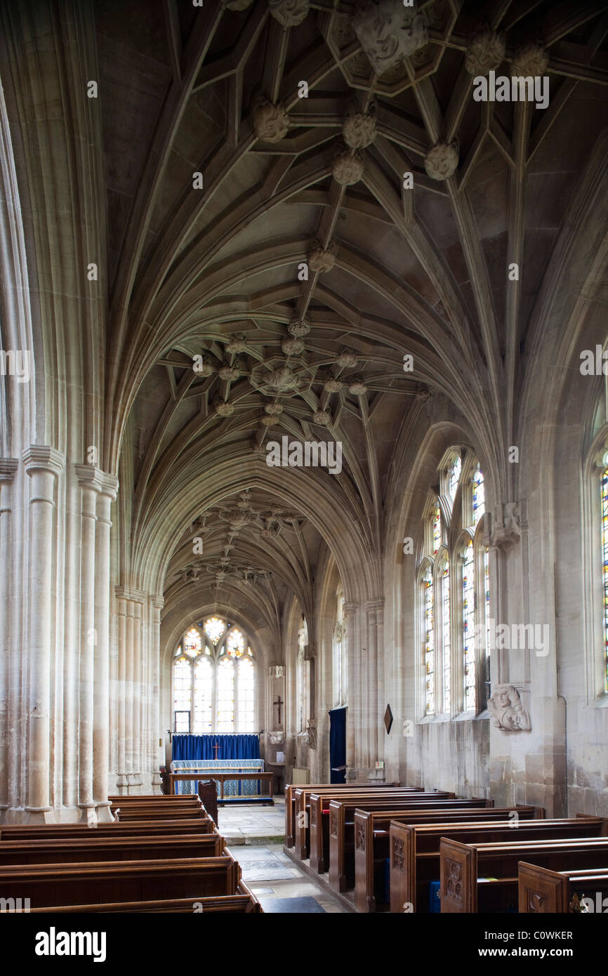 Church of St Mary, Steeple Ashton, Somerset, Perpendicular style Stock ...