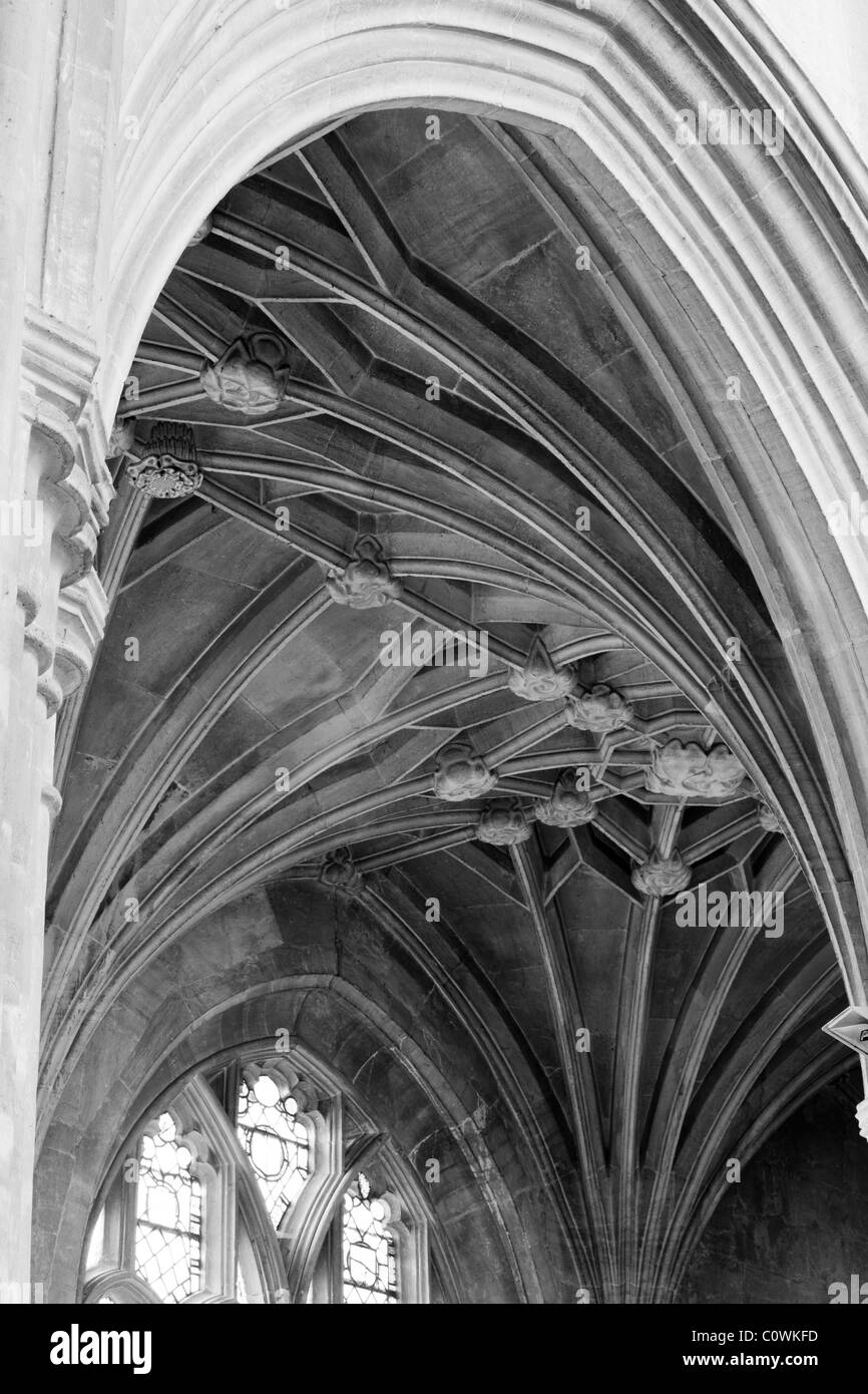 English perpendicular architecture Black and White Stock Photos ...