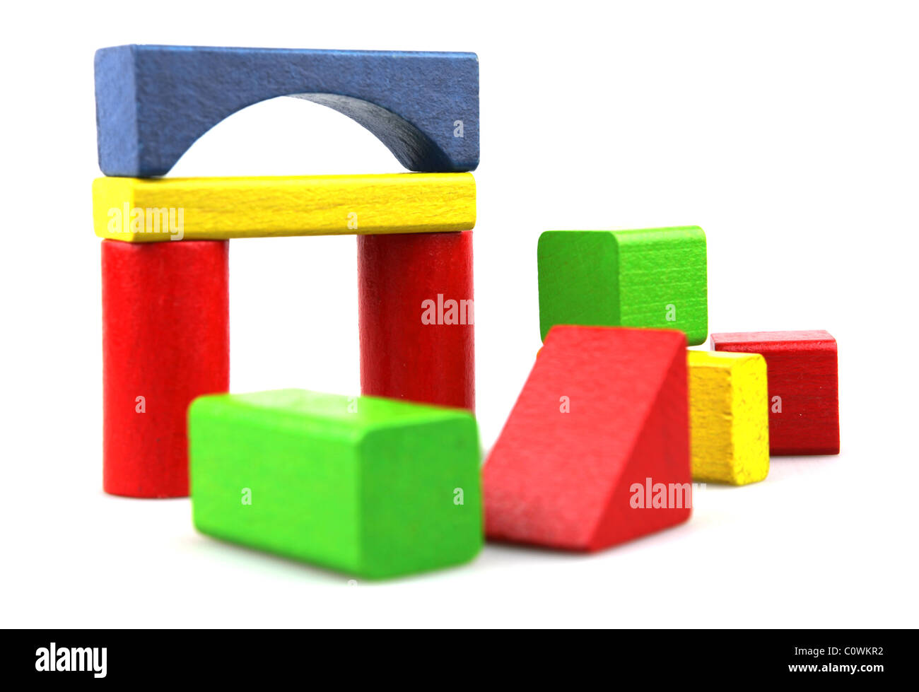 Building color image Cut Out Stock Images & Pictures - Alamy