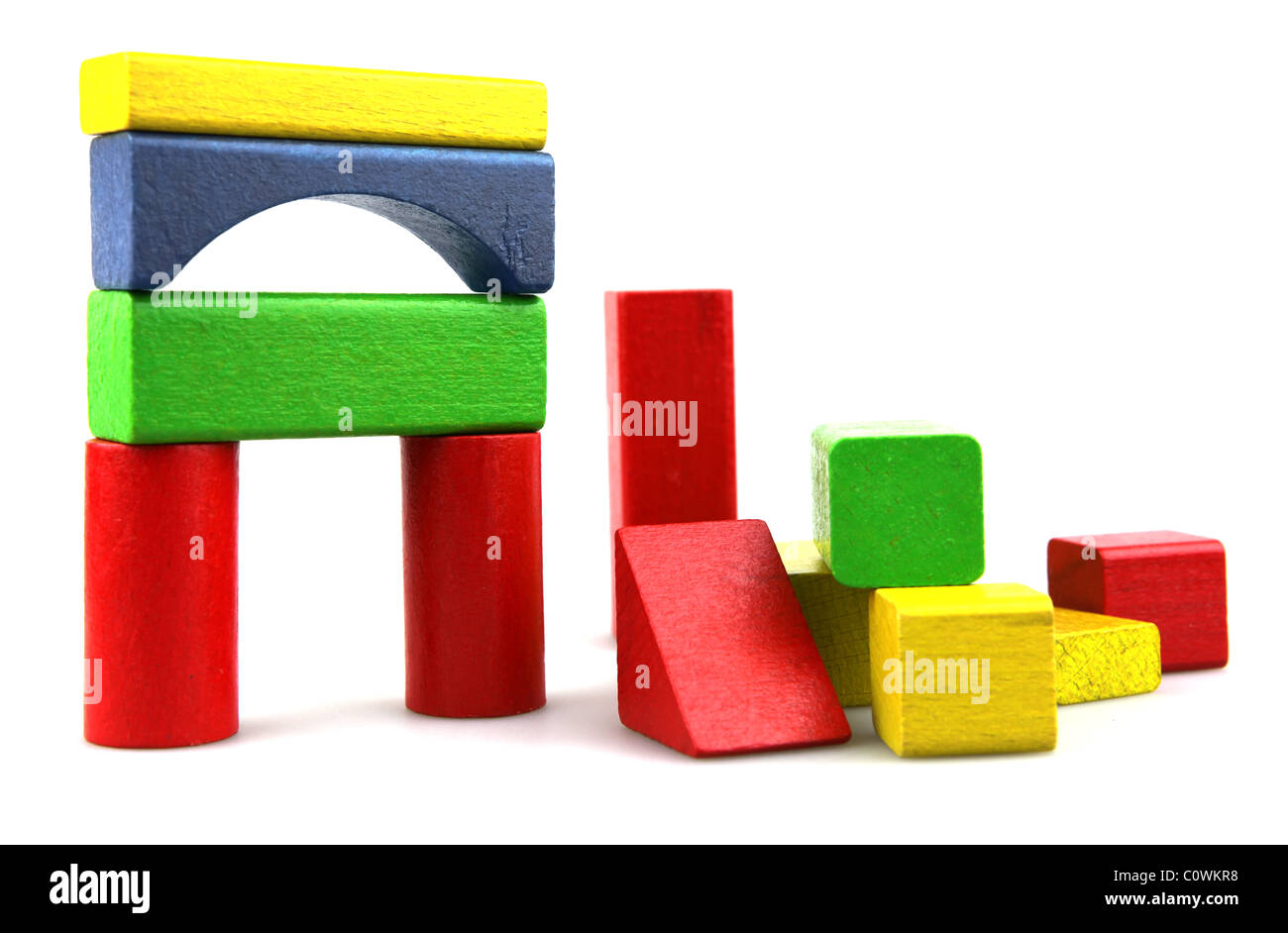 Building color image Cut Out Stock Images & Pictures - Alamy