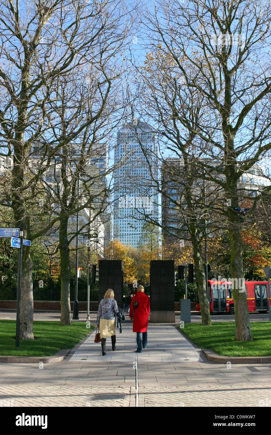 One Canada Square, Canary Wharf, UK London Stock Photo - Alamy