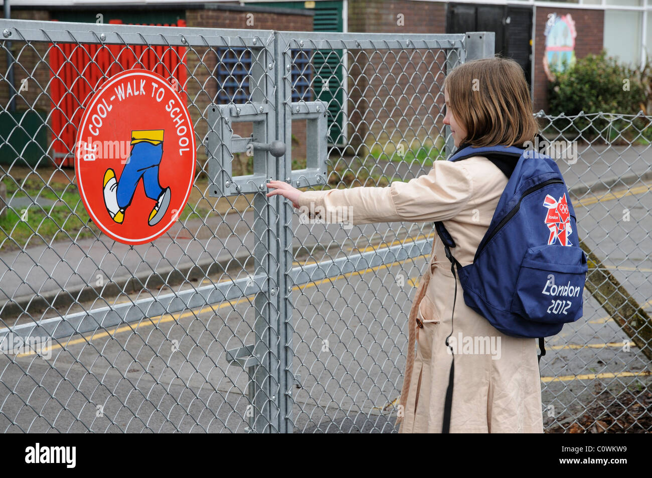 School gates hi-res stock photography and images - Alamy