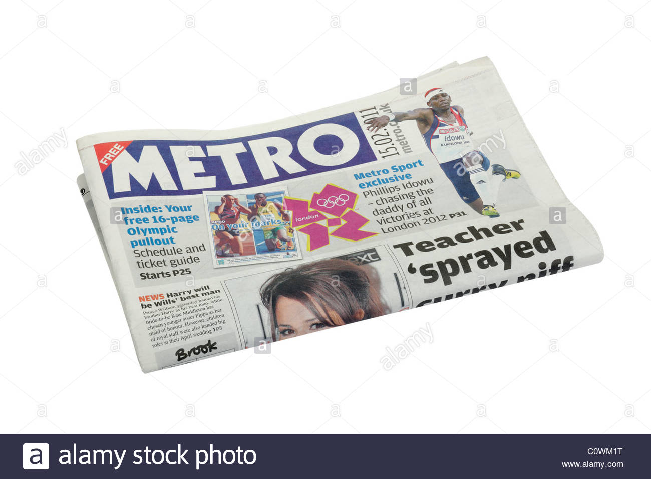 Metro Newspaper High Resolution Stock Photography and Images - Alamy