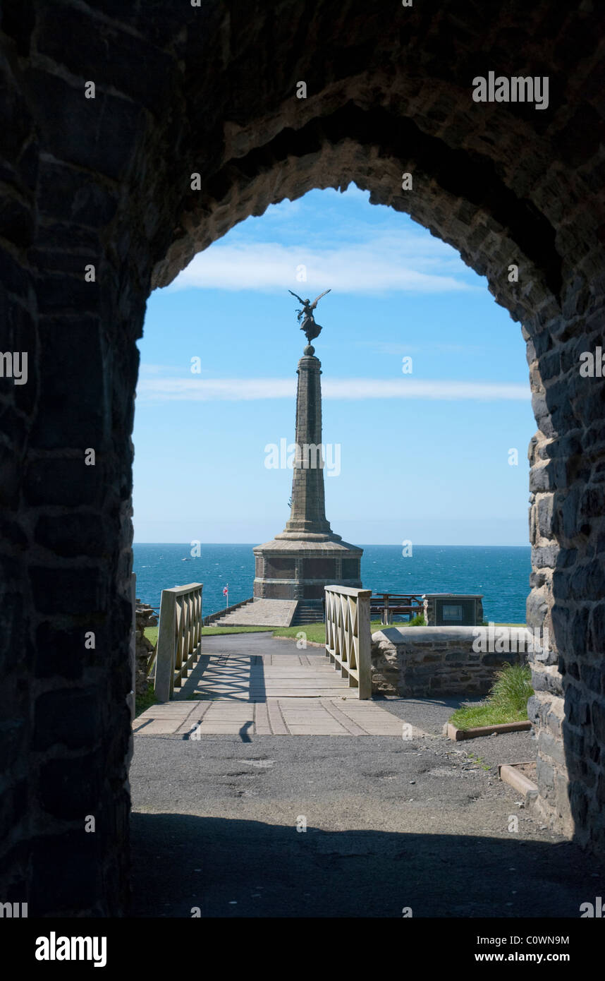 War memorial monument aberystwyth british hi-res stock photography and ...