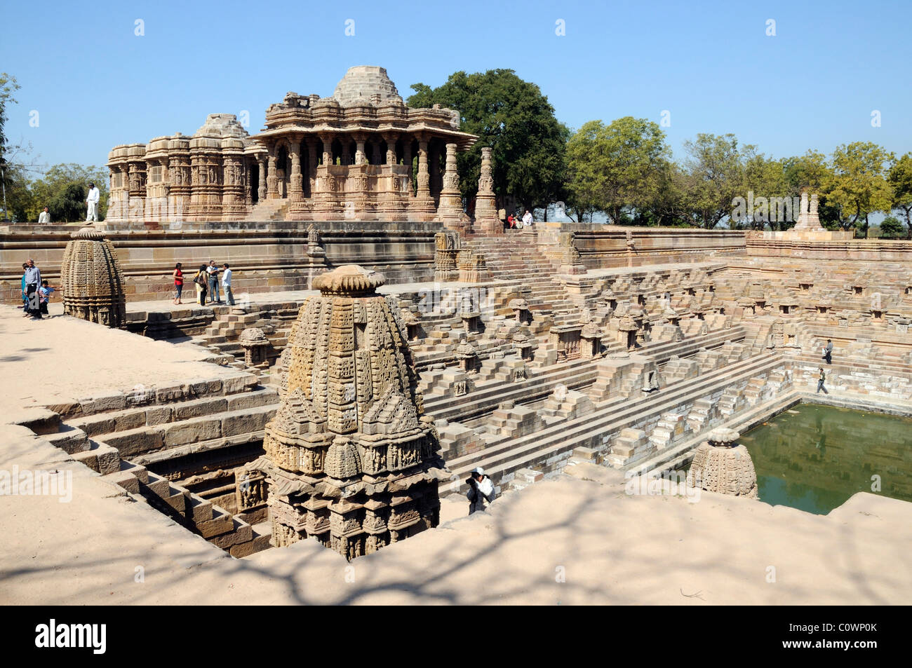 Sun temple modhera hi-res stock photography and images - Alamy