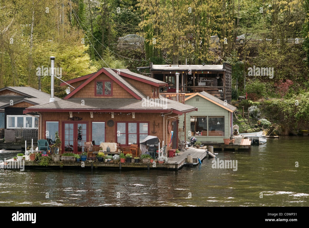 Waterfront scenes from around Puget Sound and Lake Union in Seattle ...
