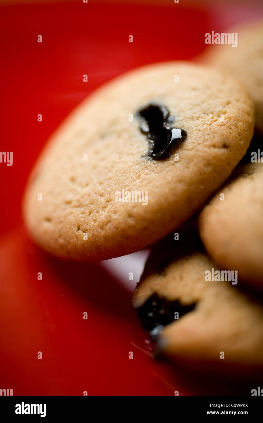 Cookies with licorice Stock Photo - Alamy