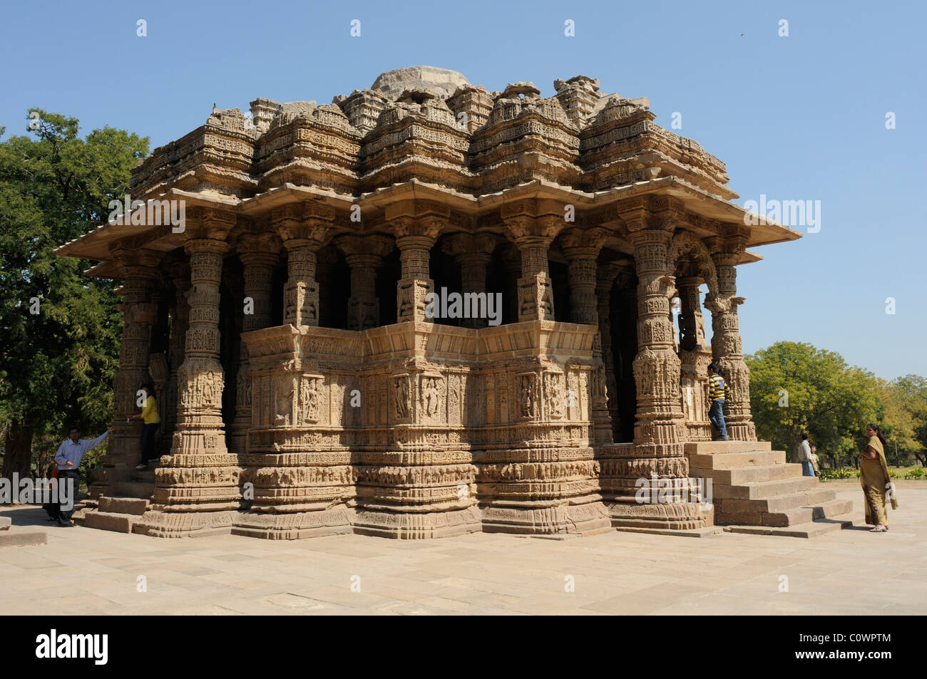 Ancient Temple of India. Sun Temple of Modhera Stock Photo - Alamy