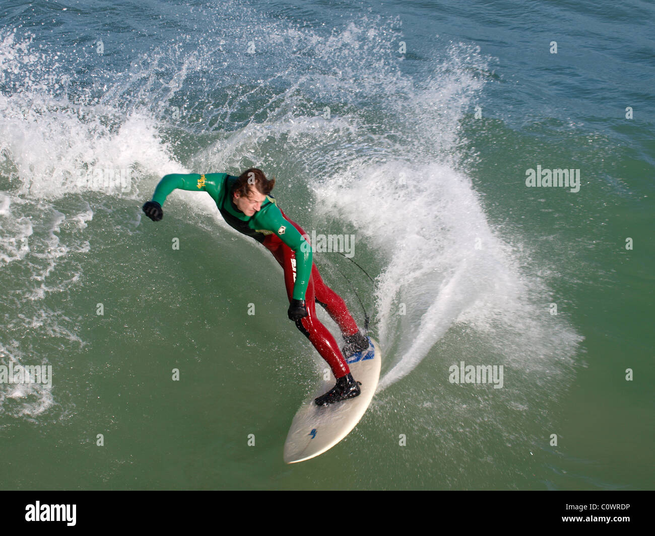 Surfer, Newquay, Cornwall, UK Stock Photo - Alamy