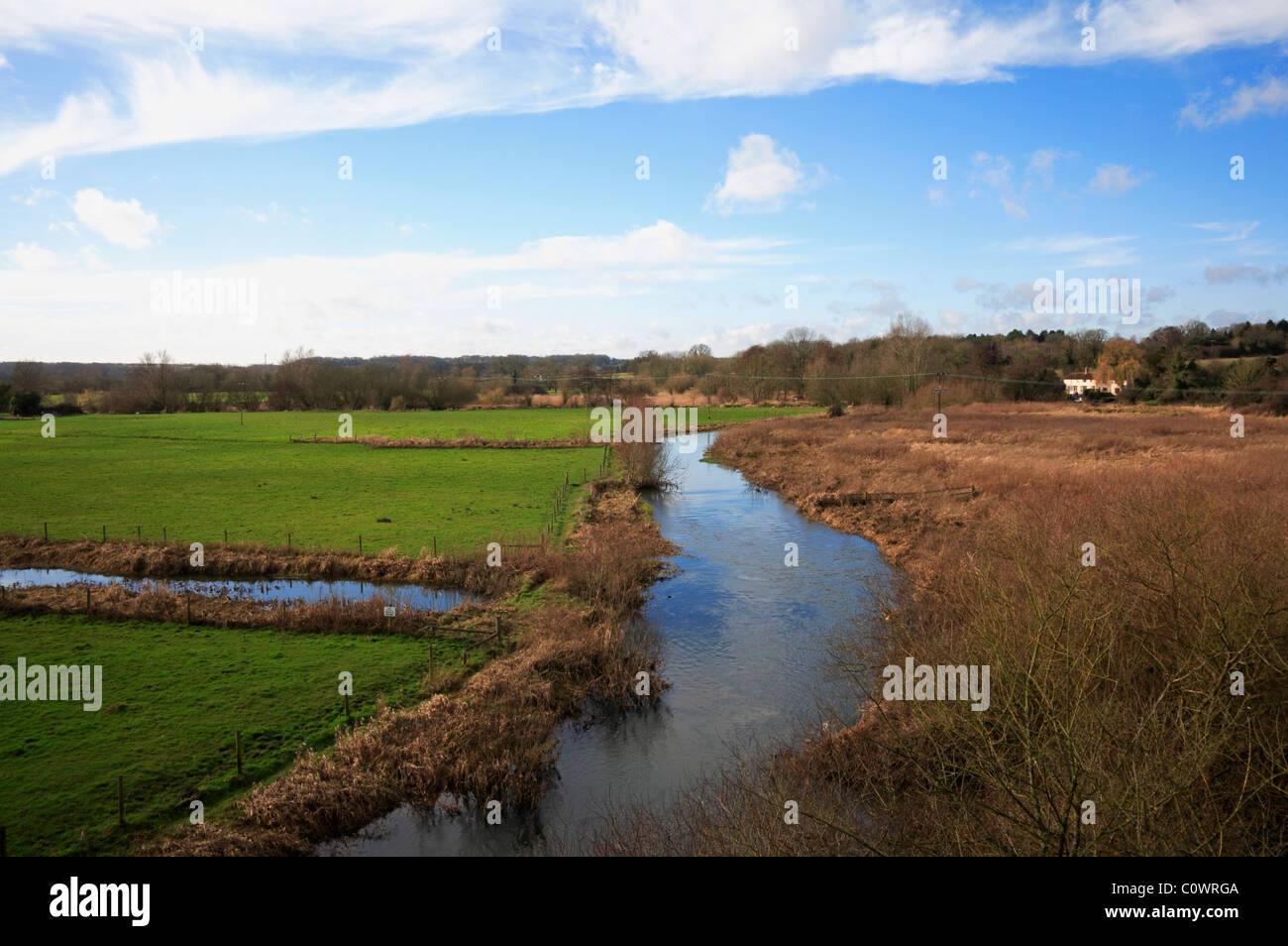 Meander river water river wensum hi-res stock photography and images ...