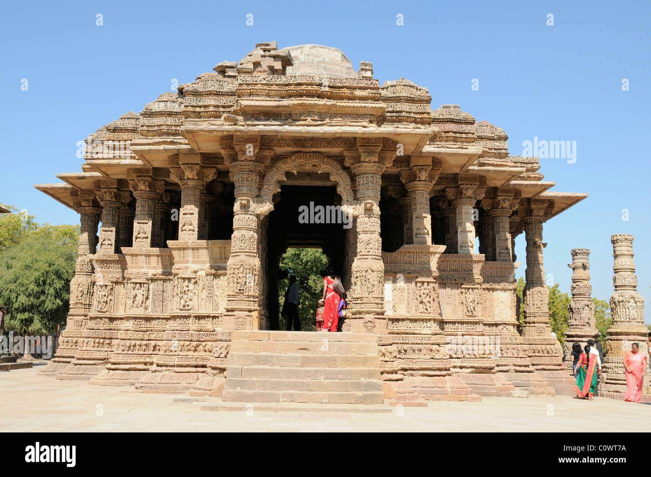 Modhera Sun Temple Stock Photo - Alamy