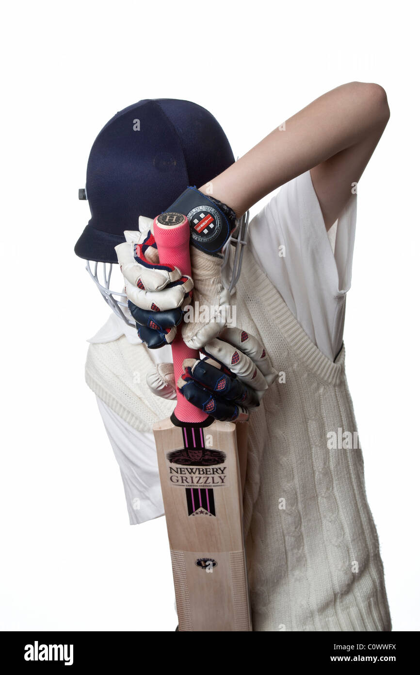 Defensive batting hi-res stock photography and images - Alamy