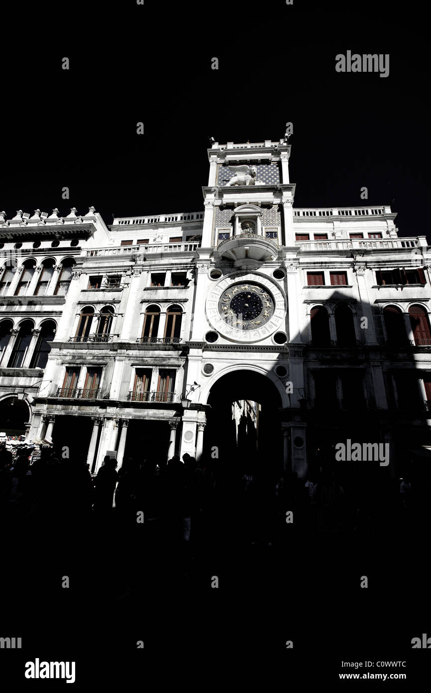 Venetian architecture in sunlight and shade Stock Photo - Alamy