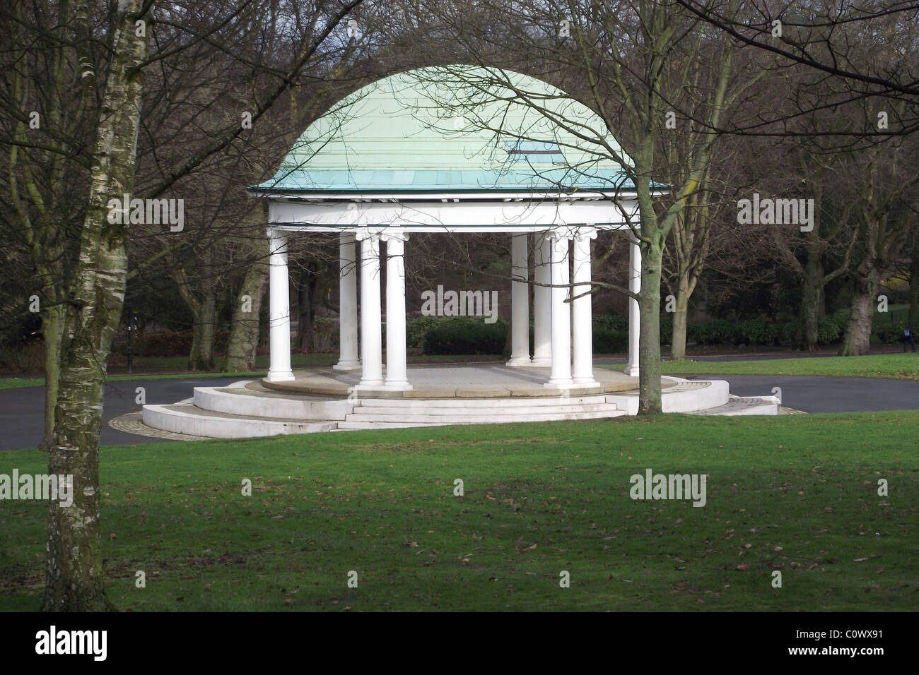 Bandstand in a park Stock Photo - Alamy