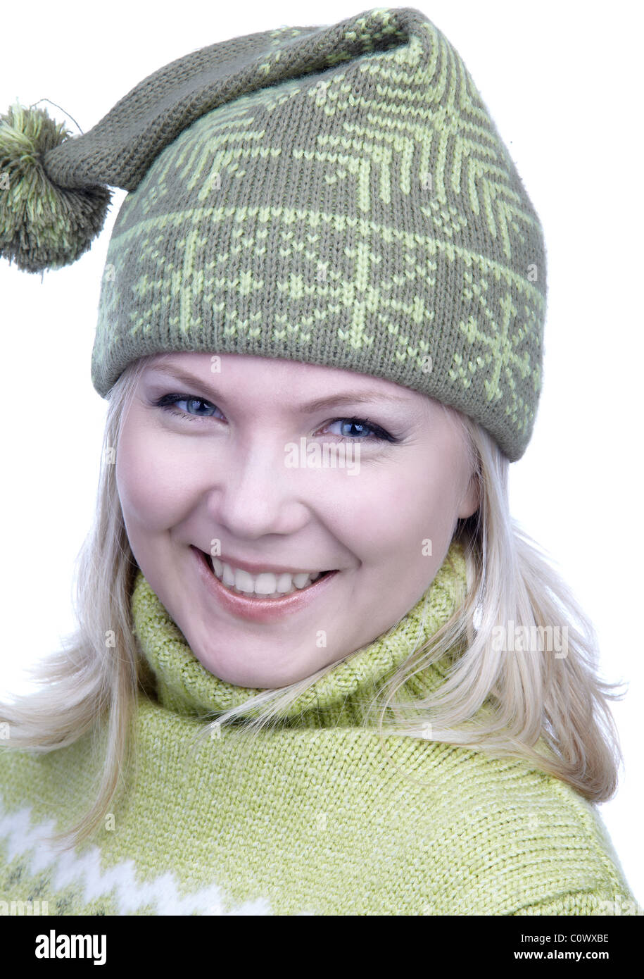 girl in warm clothes Stock Photo - Alamy