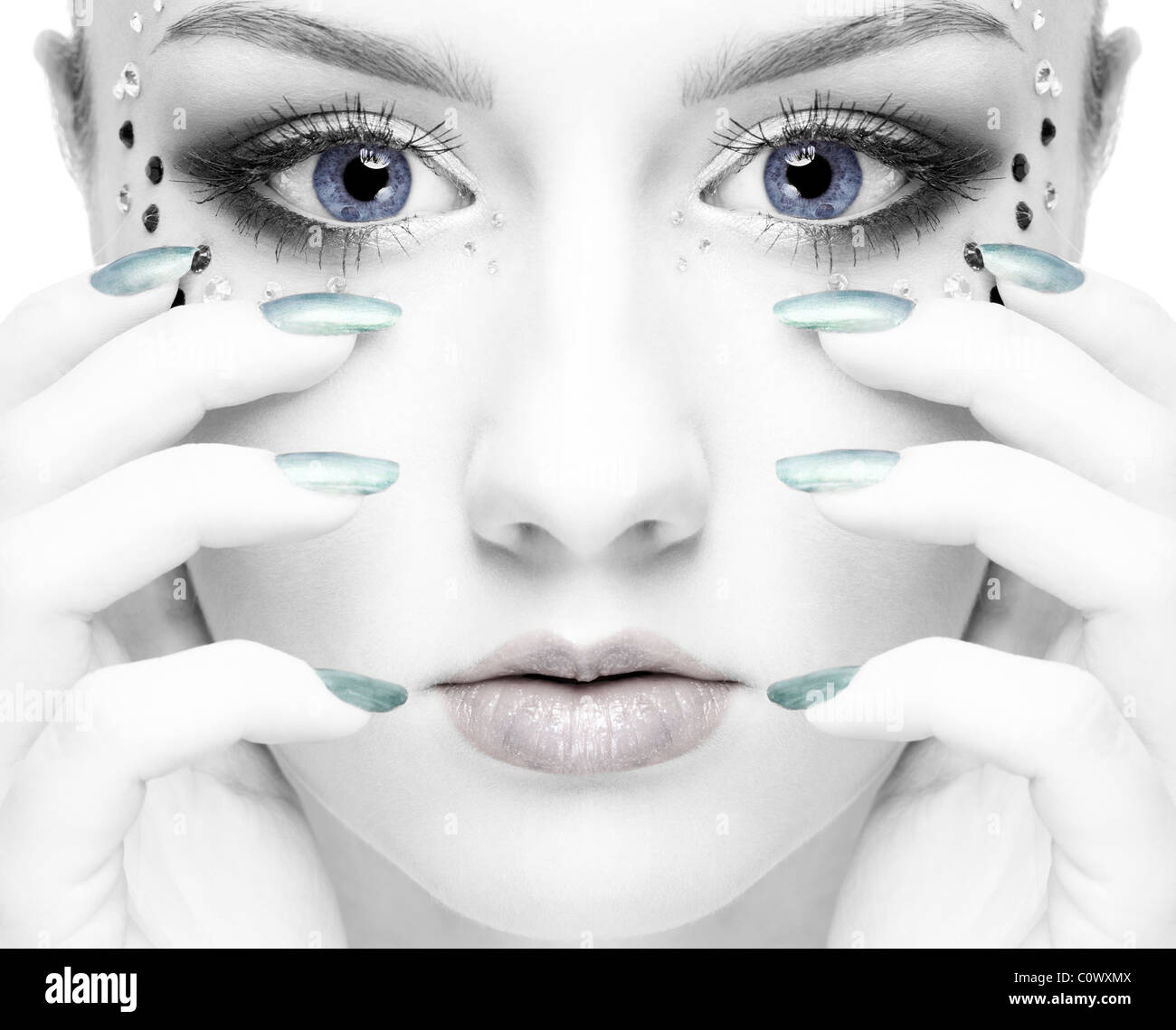 beautiful mermaid girl Stock Photo - Alamy