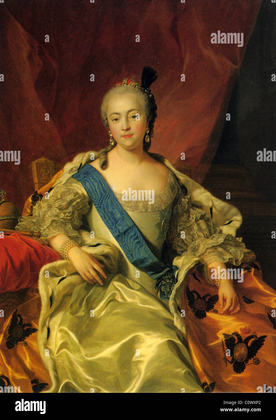 Russian empress elizabeth hi-res stock photography and images - Alamy