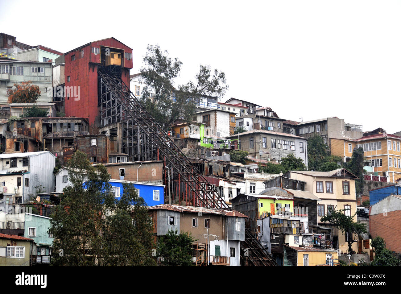 Valparaiso Funicular High Resolution Stock Photography and Images - Alamy