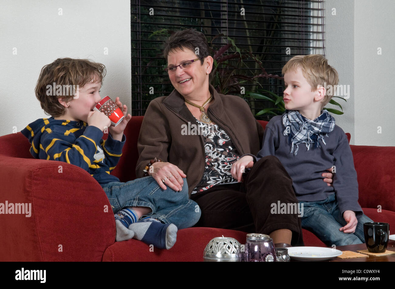 Caring brothers hi-res stock photography and images - Alamy