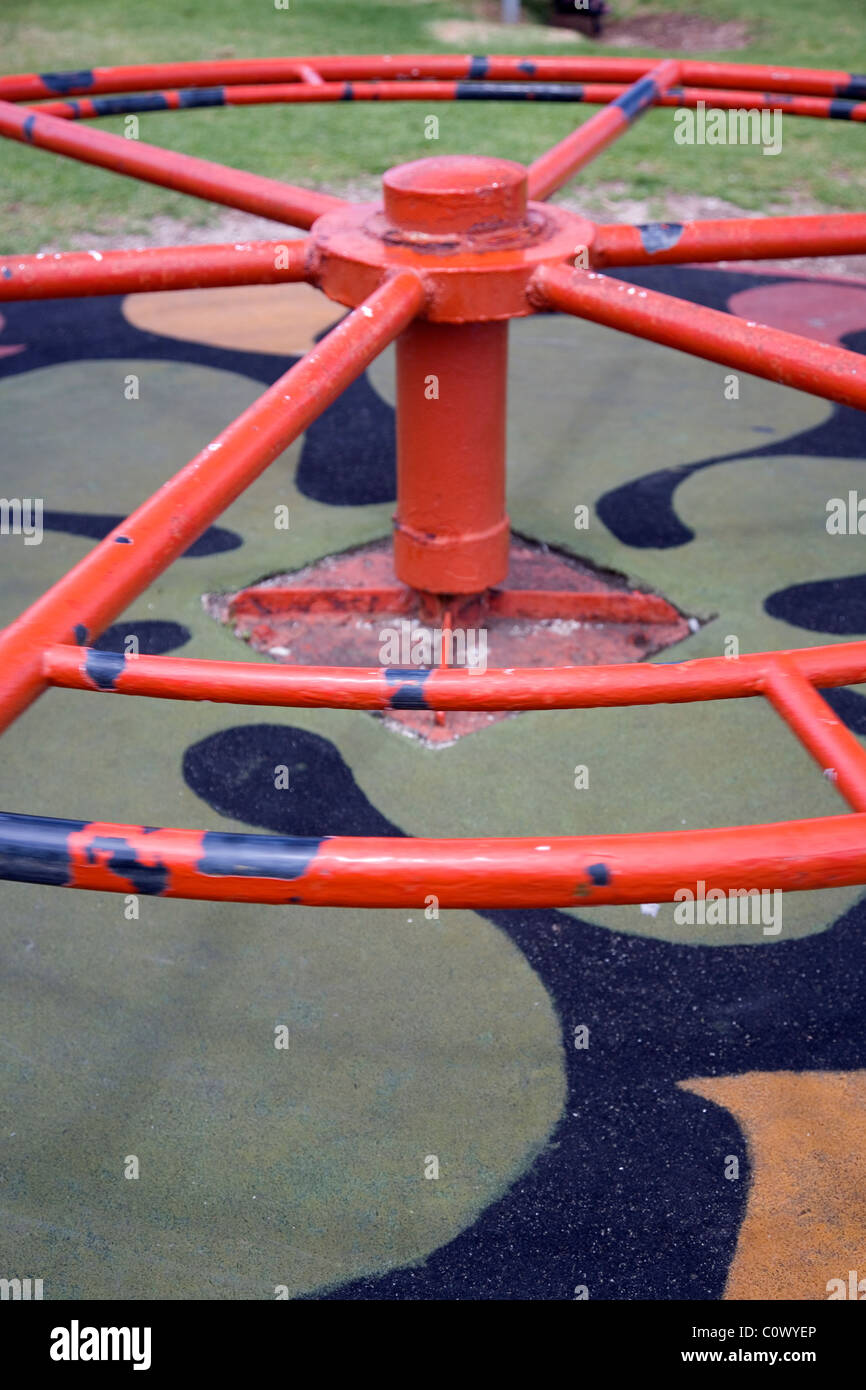 Merry go round park hi-res stock photography and images - Alamy