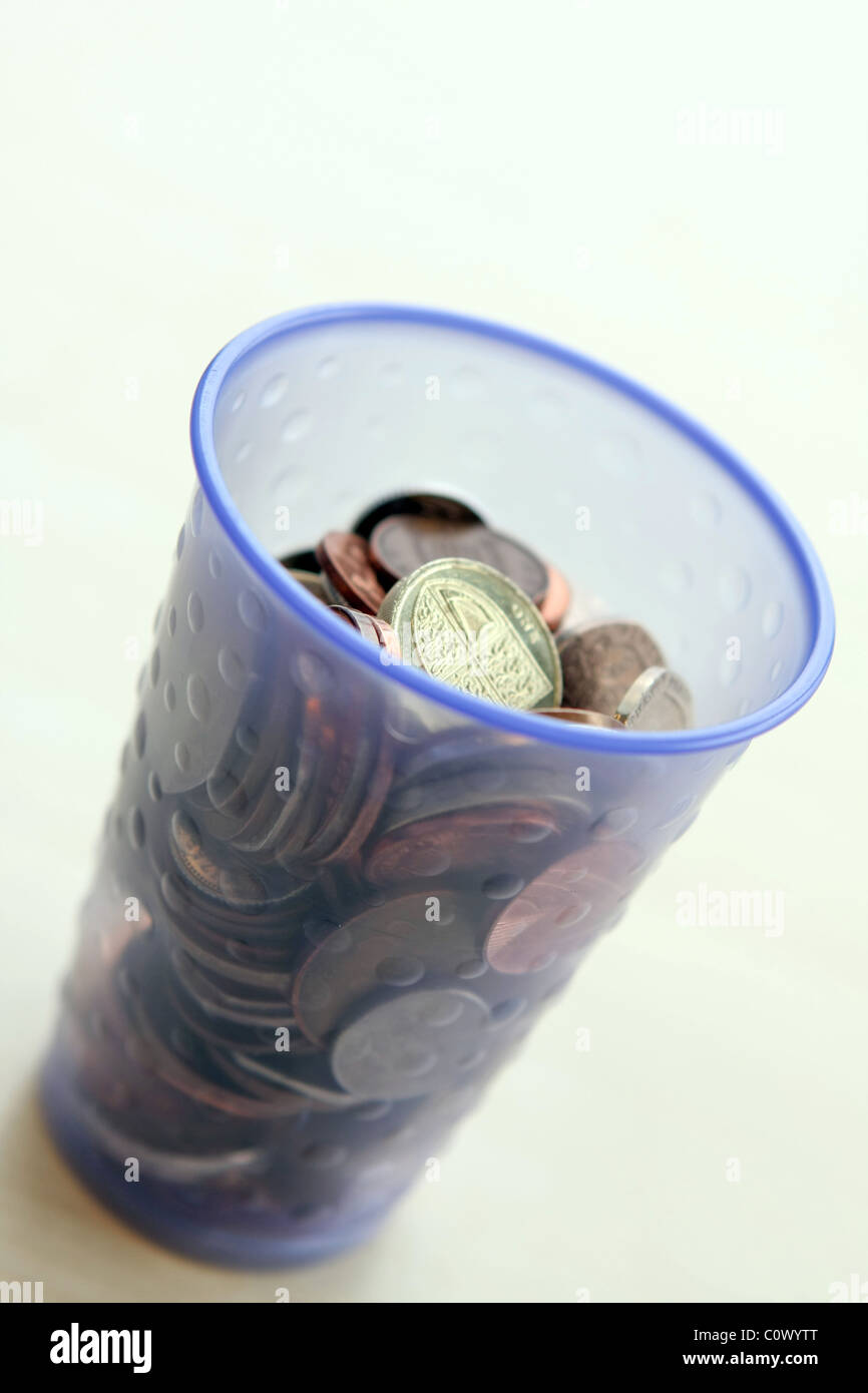 Deposit cup hi-res stock photography and images - Alamy