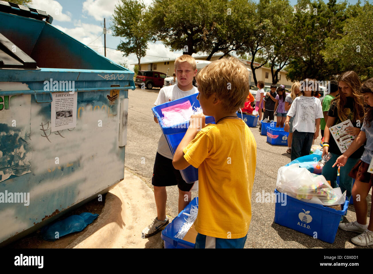 School Recycling High Resolution Stock Photography and Images - Alamy