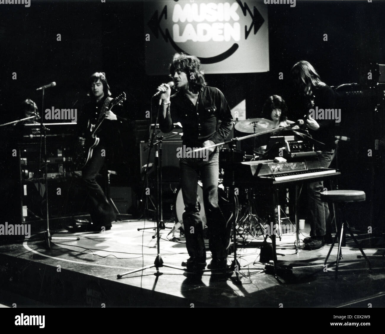 SPOOKY TOOTH UK rock group on a German TV show about 1968 with Mike ...