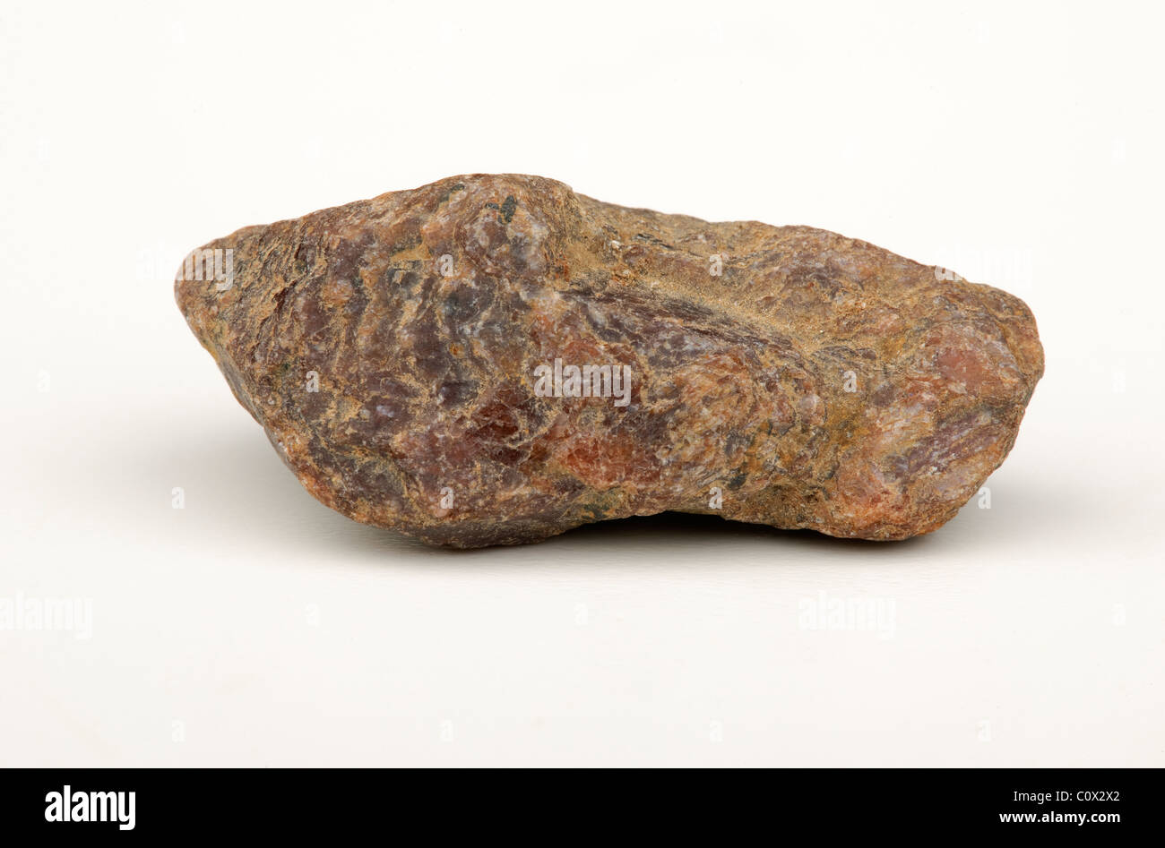 Rock sample mineral Corundum from Madagascar Stock Photo - Alamy