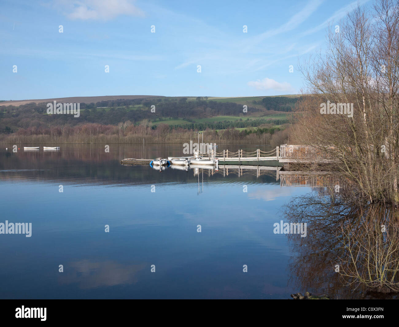 Boats on reservoir hi-res stock photography and images - Alamy