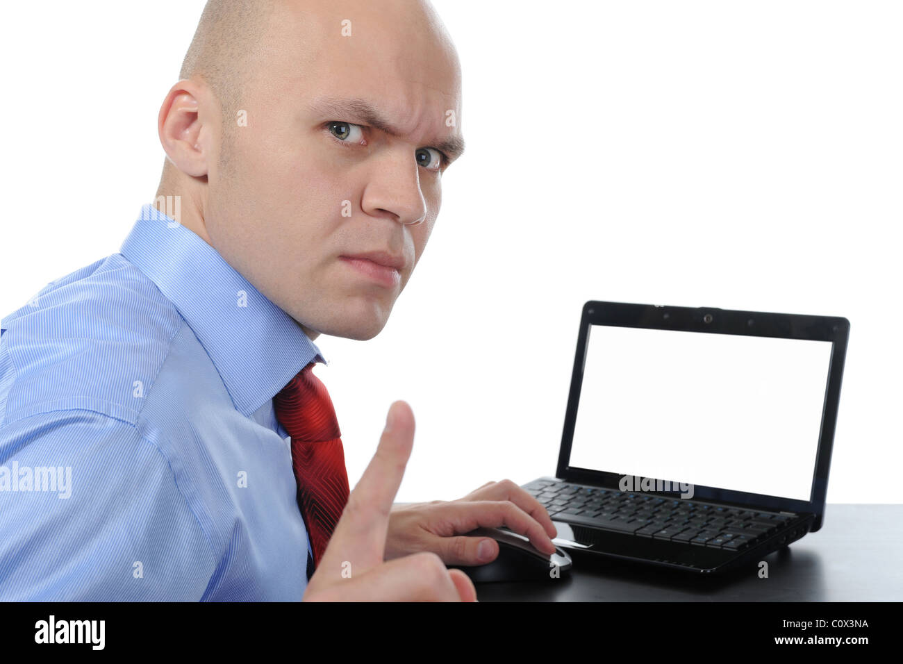 Portrait frustrated businessman sitting hi-res stock photography and ...