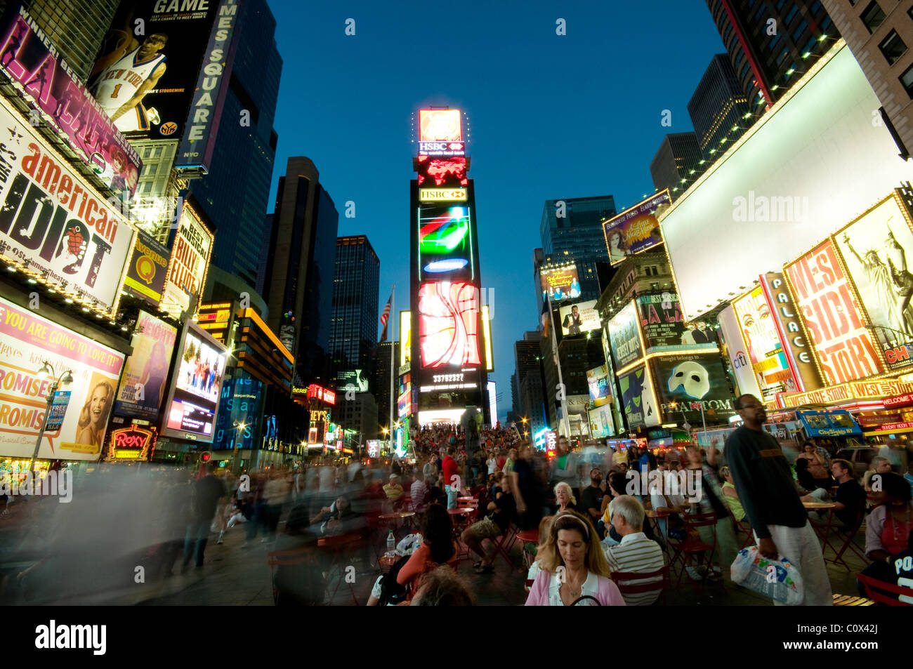 New York city - 3 Sep 2010 - Times square Stock Photo - Alamy
