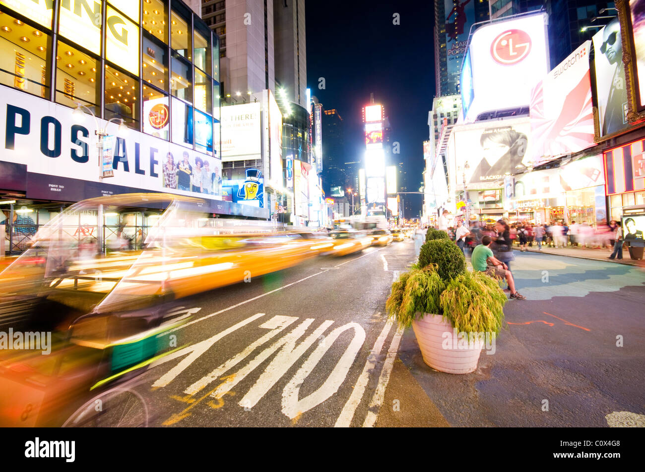 New York city - 3 Sep 2010 - Times square Stock Photo - Alamy