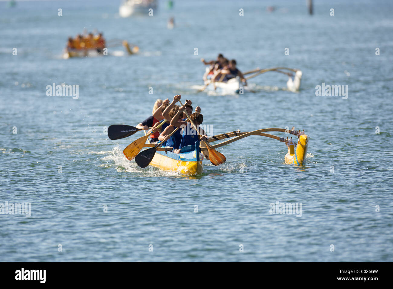 Paddlers hi-res stock photography and images - Alamy