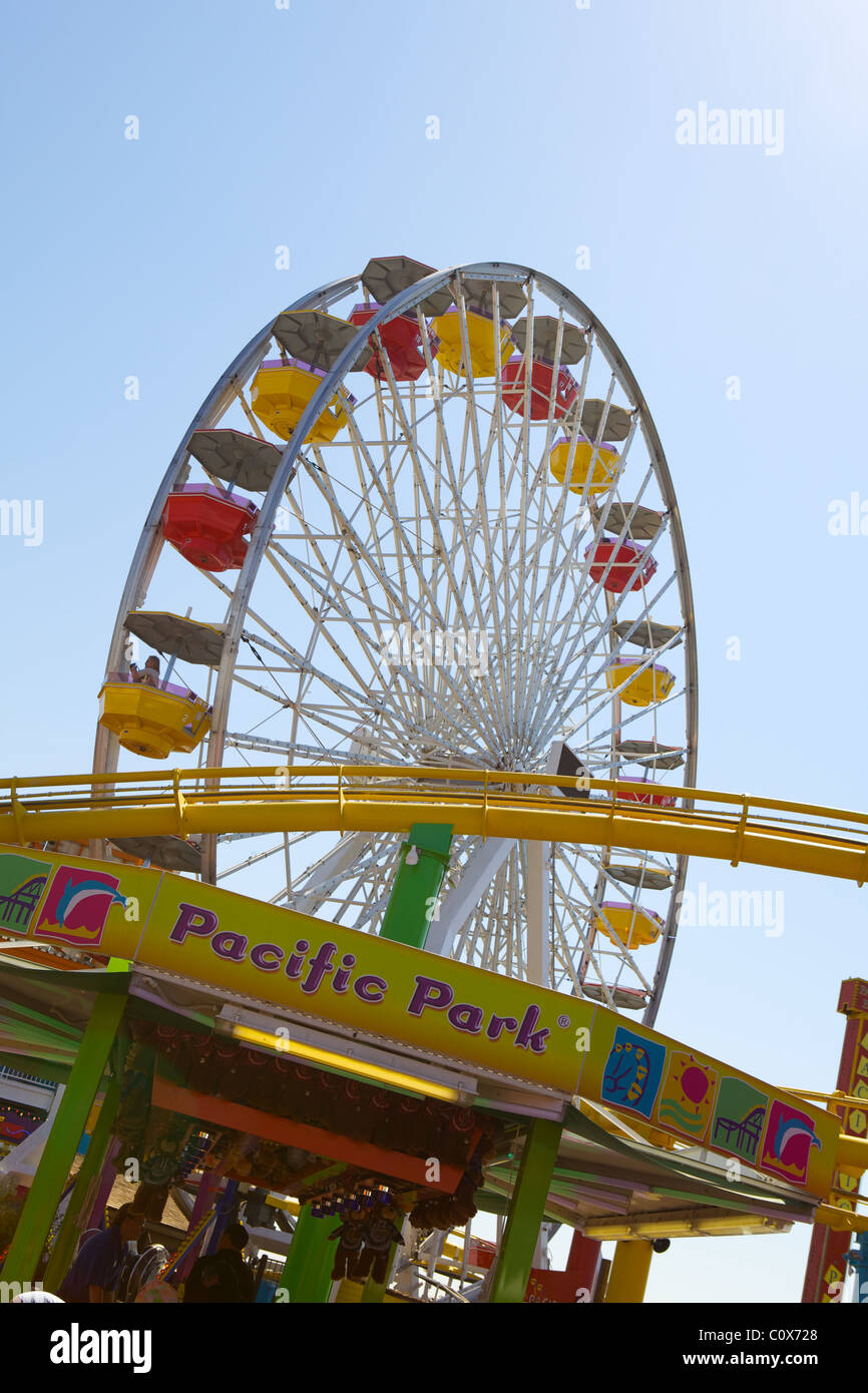 Pacific park ferris wheel hi-res stock photography and images - Alamy