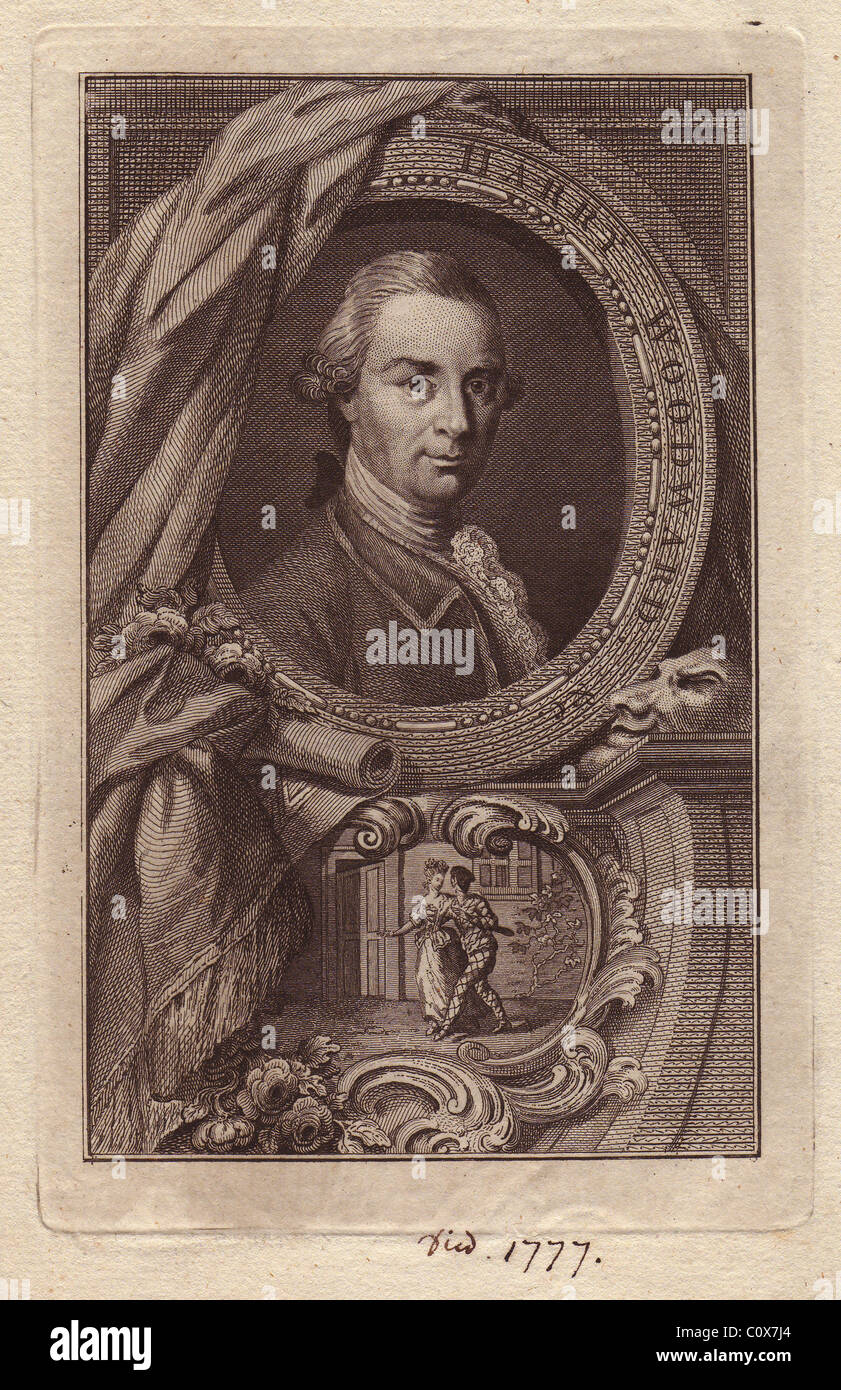 Henry Harry Woodward (1714-1777), English actor famous for his role as ...