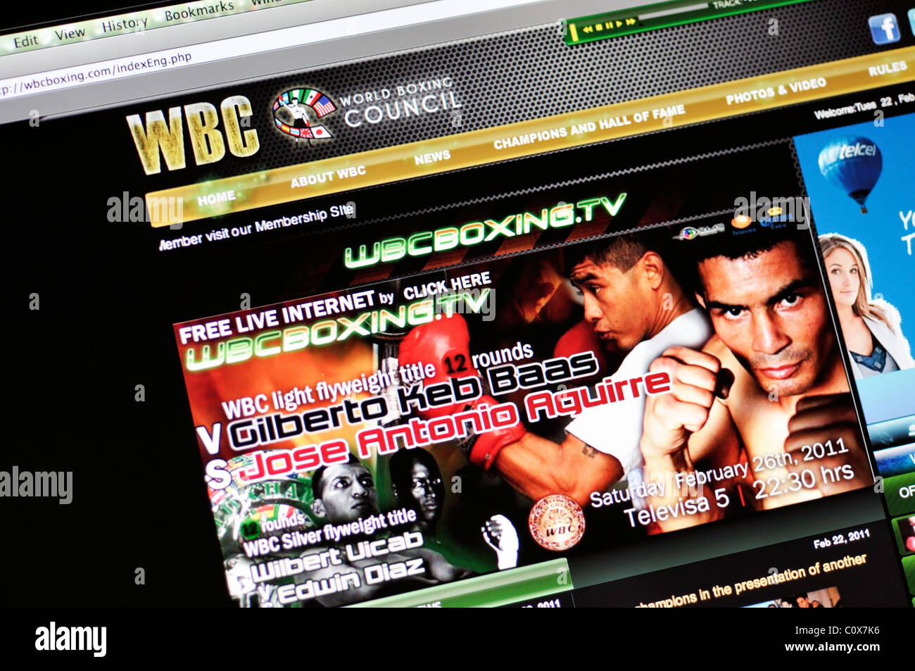 Wbc boxing hi-res stock photography and images - Alamy