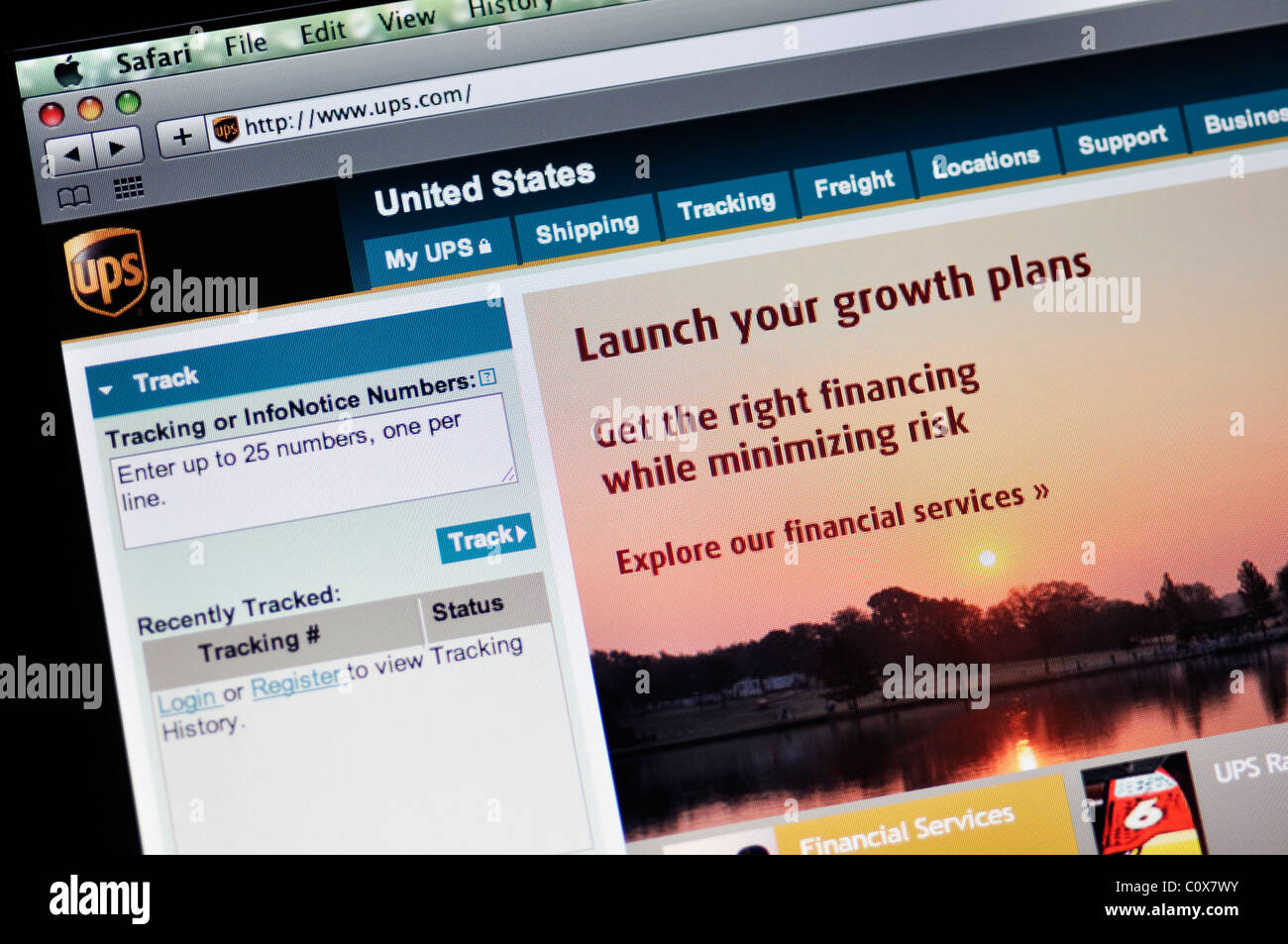 Ups worldwide services hi-res stock photography and images - Alamy