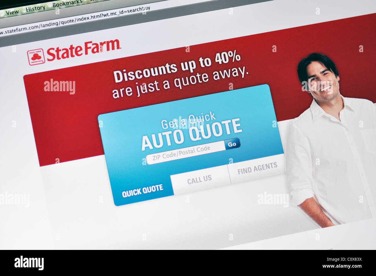 State Farm insurance website Stock Photo - Alamy