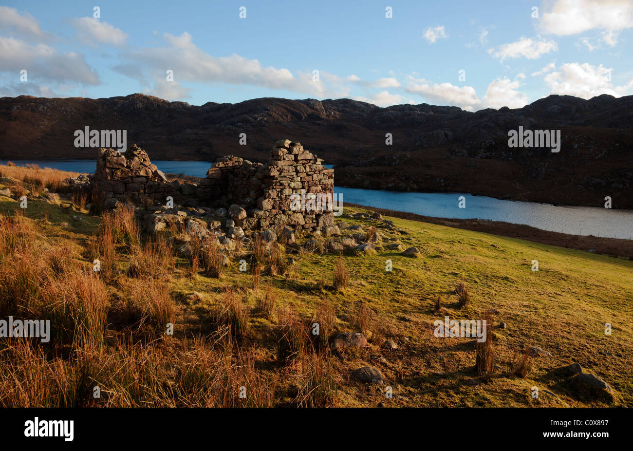 Diabaig Wester Ross Scotland UK from the coast path from Alligin Shuas ...