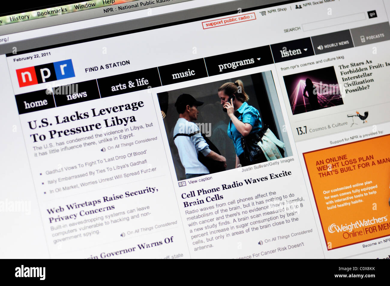 Npr radio hi-res stock photography and images - Alamy
