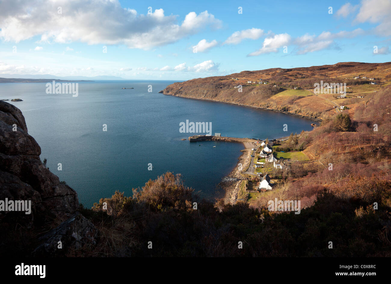 Diabaig Wester Ross Scotland UK from the coast path from Alligin Shuas ...